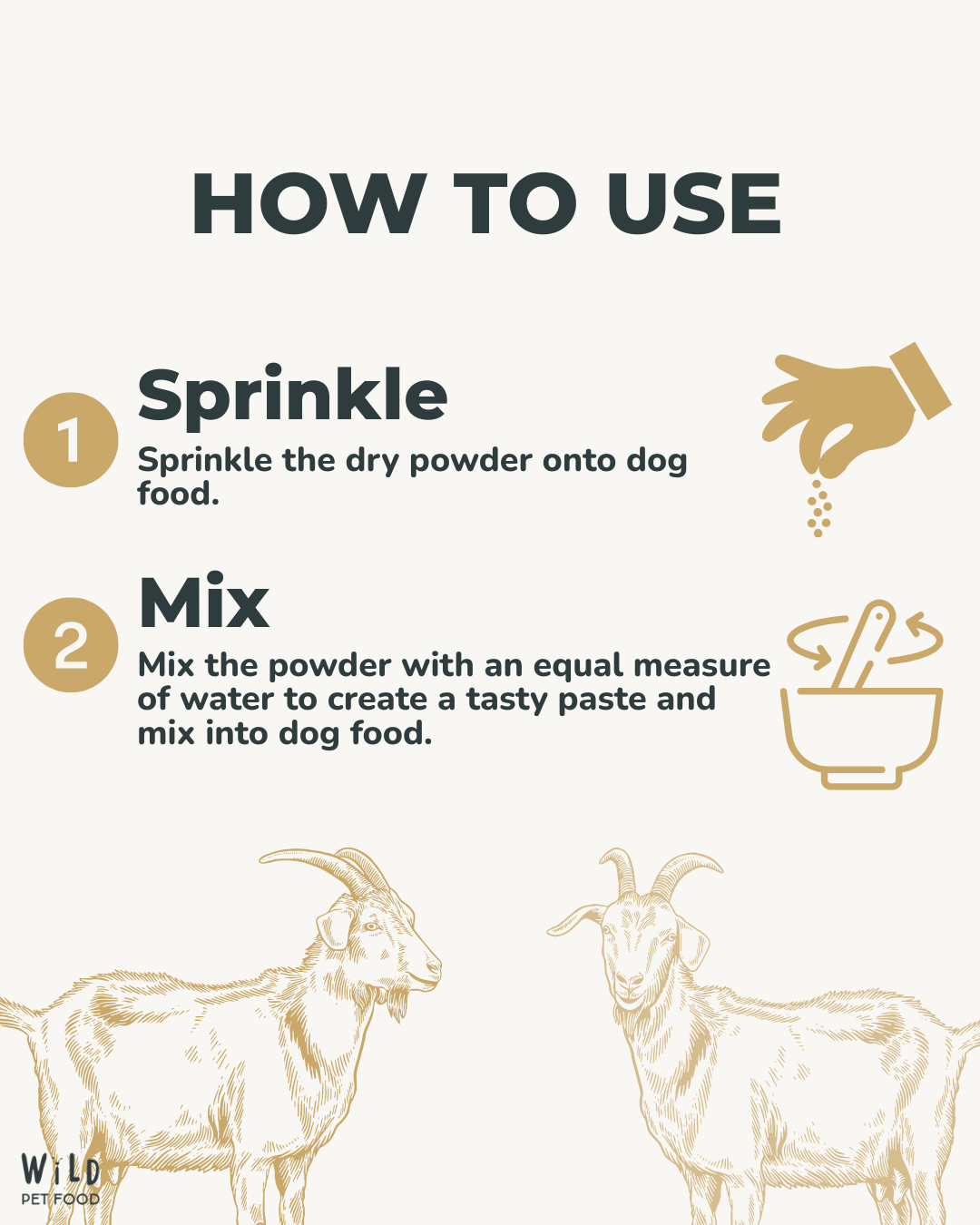 Goats Milk Powder (250g) – WILD Pet Food